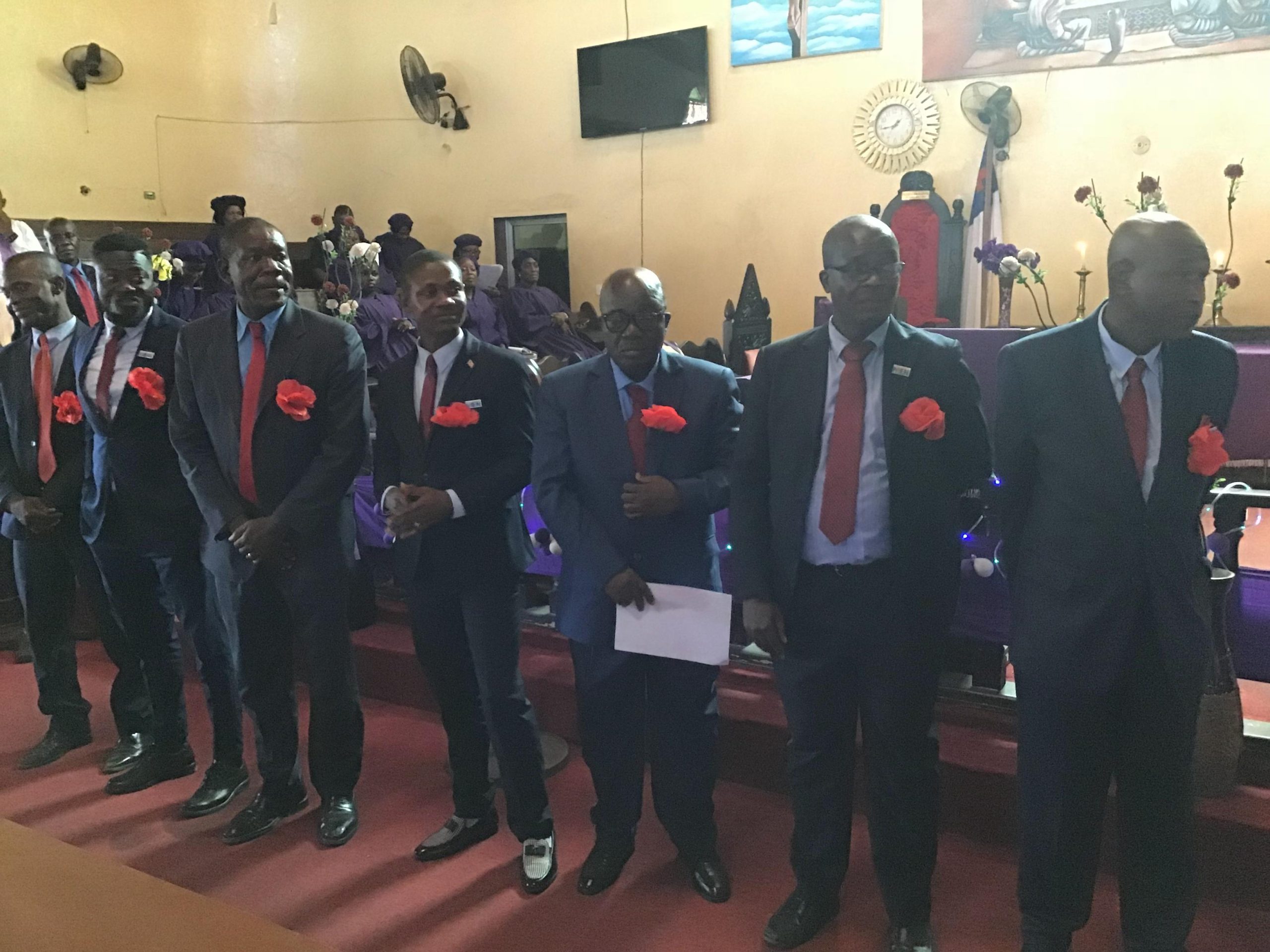 Trinity UMC Men Unit Inducts New Officers, Emphasizing Strength and ...